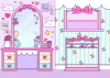 Eng🍭아기인형 미용실 놀이🍭🍰무료 도안공유🍰종이구관 그리는법쉬운 만들기페이퍼 크래프트미니어쳐종이인형 옷입히기